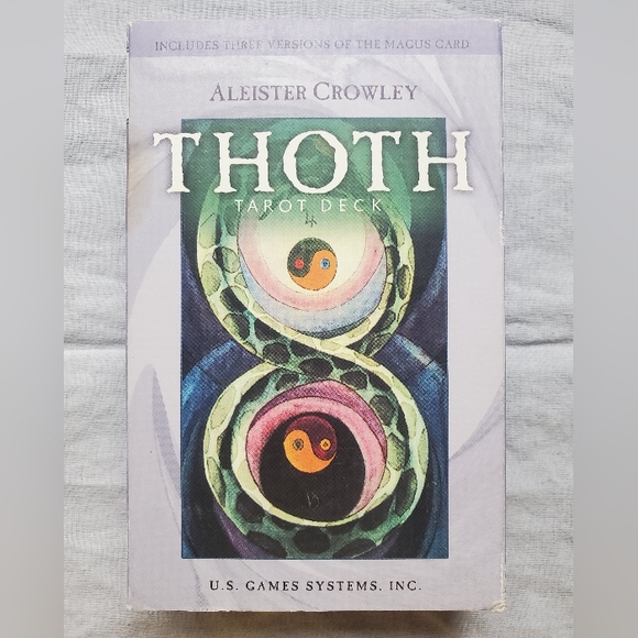 tarot | Games | Thoth Tarot Box Set Aleister Crowley Tarot | Poshmark
